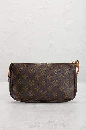 LOUIS VUITTON Monogram Pochette Accessoires Shoulder Bag - Brown