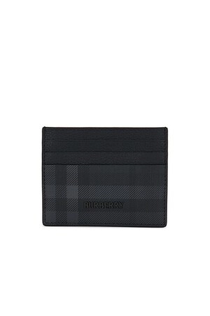 Burberry Tall Sandon Card Holder - Iron