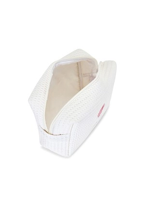 ABBODE Palm Beach Waffle Pouch - Cloud