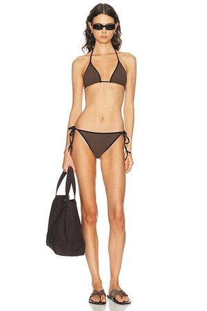 TOTEME Stripe Tie Bikini Bottom