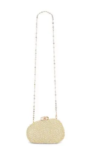 Dolce Vita Dionne Raffia Box Clutch