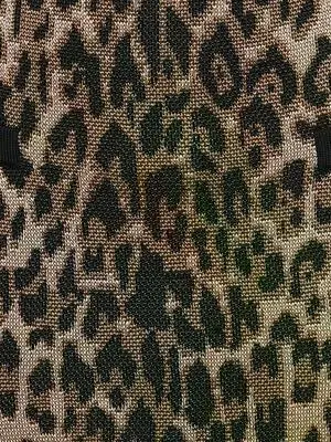 Balmain Leopard-jacquard Midi Pencil Skirt