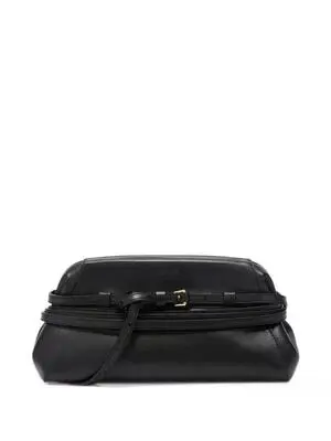 Moschino Belt Detail Clutch Bag - Black