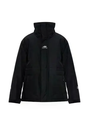 Balenciaga Logo Embroidered Jacket