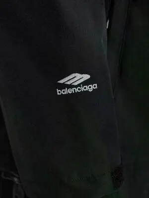 Balenciaga Logo Embroidered Jacket