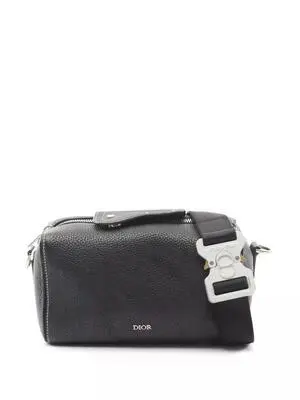 Dior Grained Calfskin Lingot 22 Crossbody Bag - Black