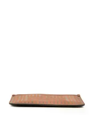 LOUIS VUITTON Calfskin Neverfull Mm Pouch