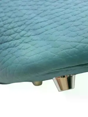 Hermès Clemence Picotin 18 Handbag - Blue