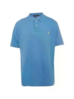 Polo Ralph Lauren Logo-embroidered Polo Shirt - Blue