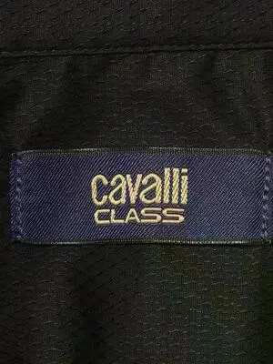Roberto Cavalli Jacquard Button-up Shirt