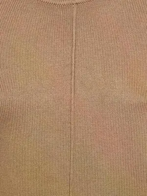 JOSEPH Ribbed Knit Crew Neck Long Sleeve Sweater