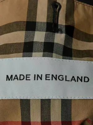 Burberry Single-breasted Hooded Coat
