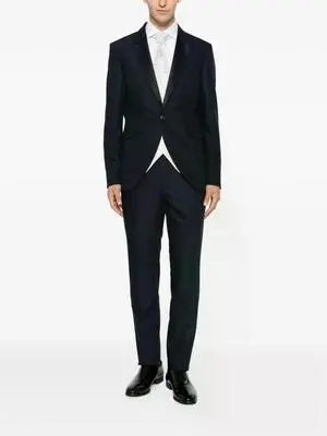 CARLO PIGNATELLI Peaked-lapel Suit - Blue