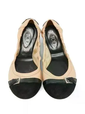 TOD'S Buckled Ballet Flats