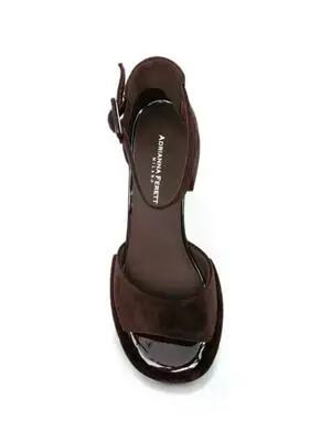 ADRIANNA FERETTI Buckle-fastening Block Heel Sandals