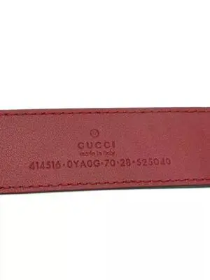 Gucci Gg Marmont Leather Belt