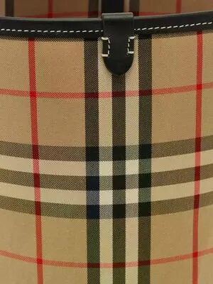Burberry Ashby Check Bucket Bag