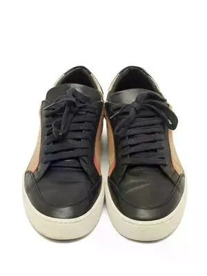 Burberry House Check Low-top Sneakers