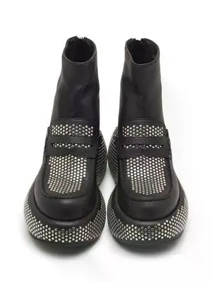 Loewe Stud Embellishment Platform Boots