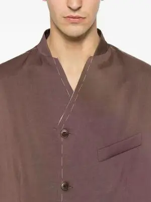 COSTUMEIN Sleeveless Gilet With Contrast Stitching
