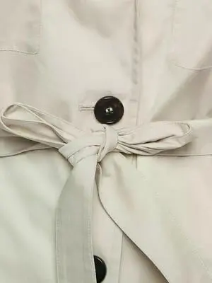 Max Mara Belted Cotton Jacket