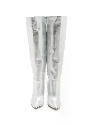 Paris Texas Knee-length Stiletto Heel Boots