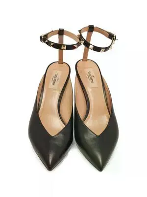 Valentino Garavani Rockstud Hyper Ankle Strap Pumps