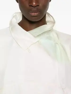 RÓHE Silk Blouson Jacket - Neutrals