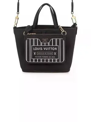 LOUIS VUITTON Monogram Neverfull Bandouliere Inside Out Bb Satchel