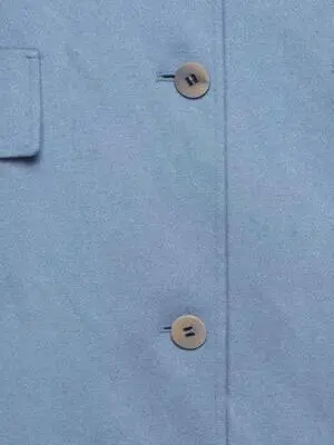 Max Mara Felt Button-front Coat