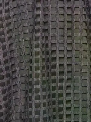 SELF-PORTRAIT Grid Lace Midi Dress