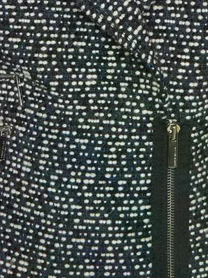 Karen Millen Tweed Biker Jacket