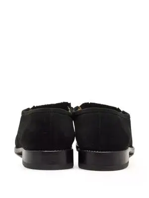 Manolo Blahnik Suede Loafers