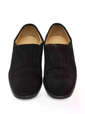 Manolo Blahnik Suede Loafers