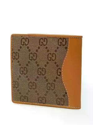 Gucci 2000-2015 Gg Canvas Bifold Wallet Small Wallets - Neutrals