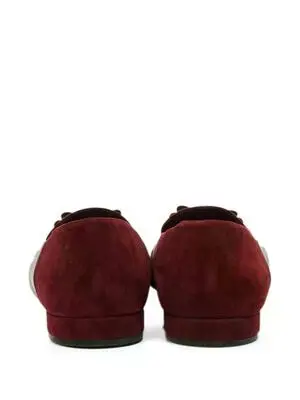 FERRAGAMO Bow Detail Flat Pumps