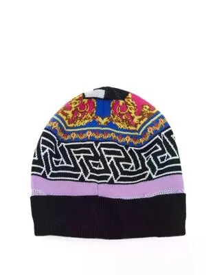 Versace La Greca Beanie Hat