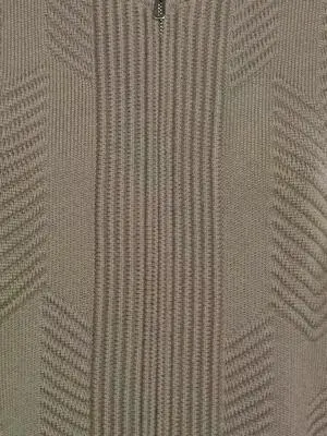 Hermès Virgin Wool H Pattern Zip-up Coat