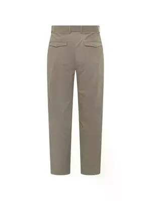 DUNO Davi Pleated Tapered-leg Trousers