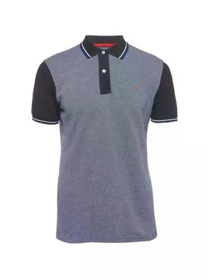 Carolina Herrera Embroidered-logo Cotton Polo Shirt - Blue