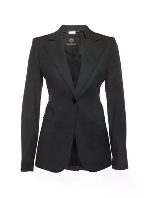 Versace Single Breasted Blazers For Women