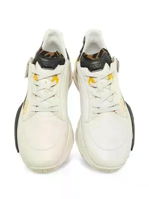 Fendi Flow Ff Zucca Monogram Canvas Sneakers