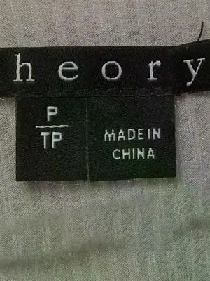 Theory Silk Sleeveless V-neck Top