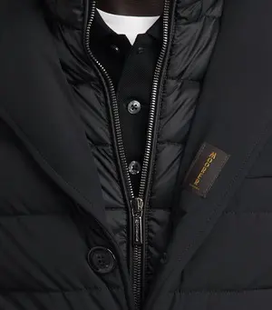 MOORER Rogers Hybrid Jacket - Black