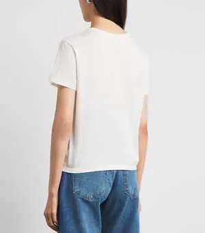 Paige Haven Cotton T-shirt - White