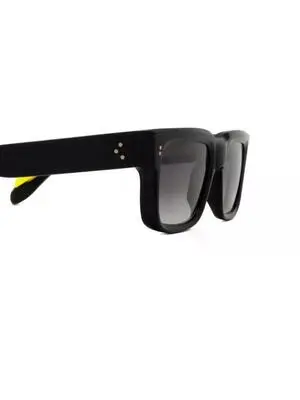 CUTLER & GROSS Square Frame Sunglasses - Black