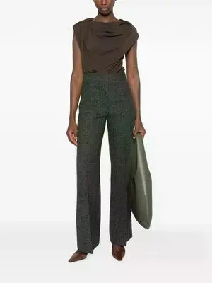 Victoria Beckham Alina Trousers - Grey