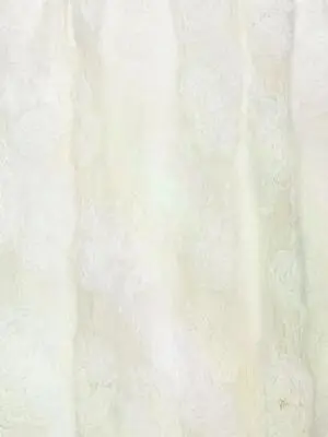 ROTATE BY BIRGER CHRISTENSEN Floral Appliqué Square Neck Midi Dress