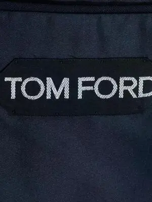 TOM FORD Single-breasted Notched-lapel Blazer - Blue