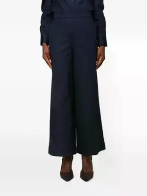 Max Mara Cropped Wide-leg Trousers